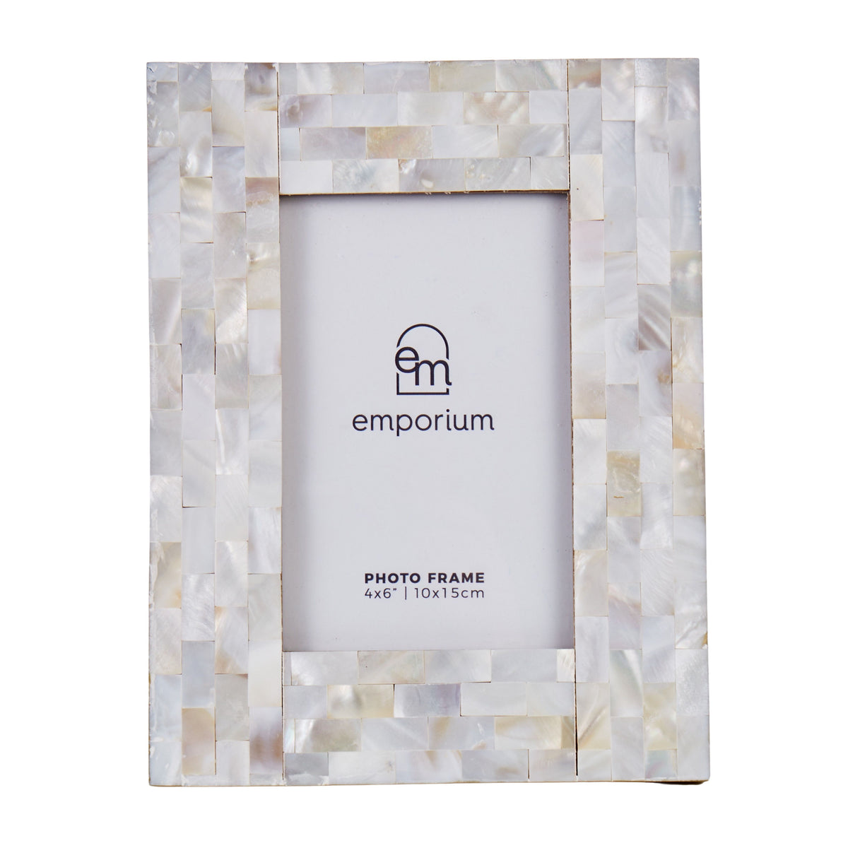 EM AMAN SHELL PHOTO FRAME 4X6 – Deja vu Interiors
