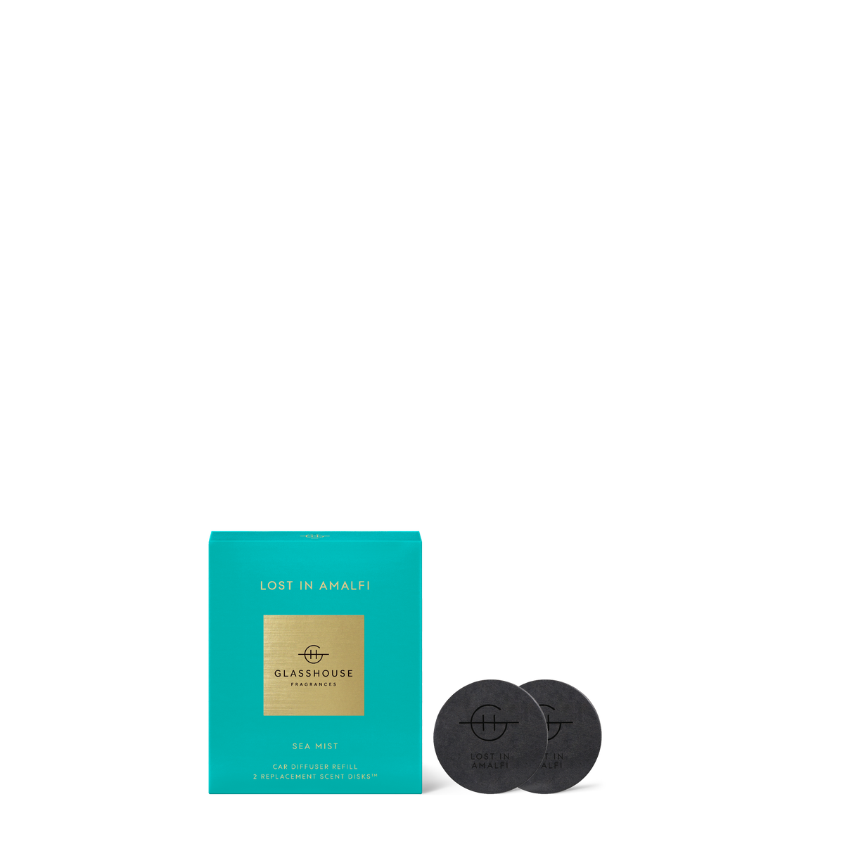 GF 2 REPLACEMENT SCENT DISKS FOR CAR DIFFUSER - LOST IN AMALFI – Deja ...